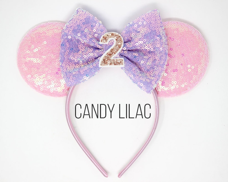 2nd Birthday Mouse Ears Second Birthday Mouse Ear Headband - Etsy