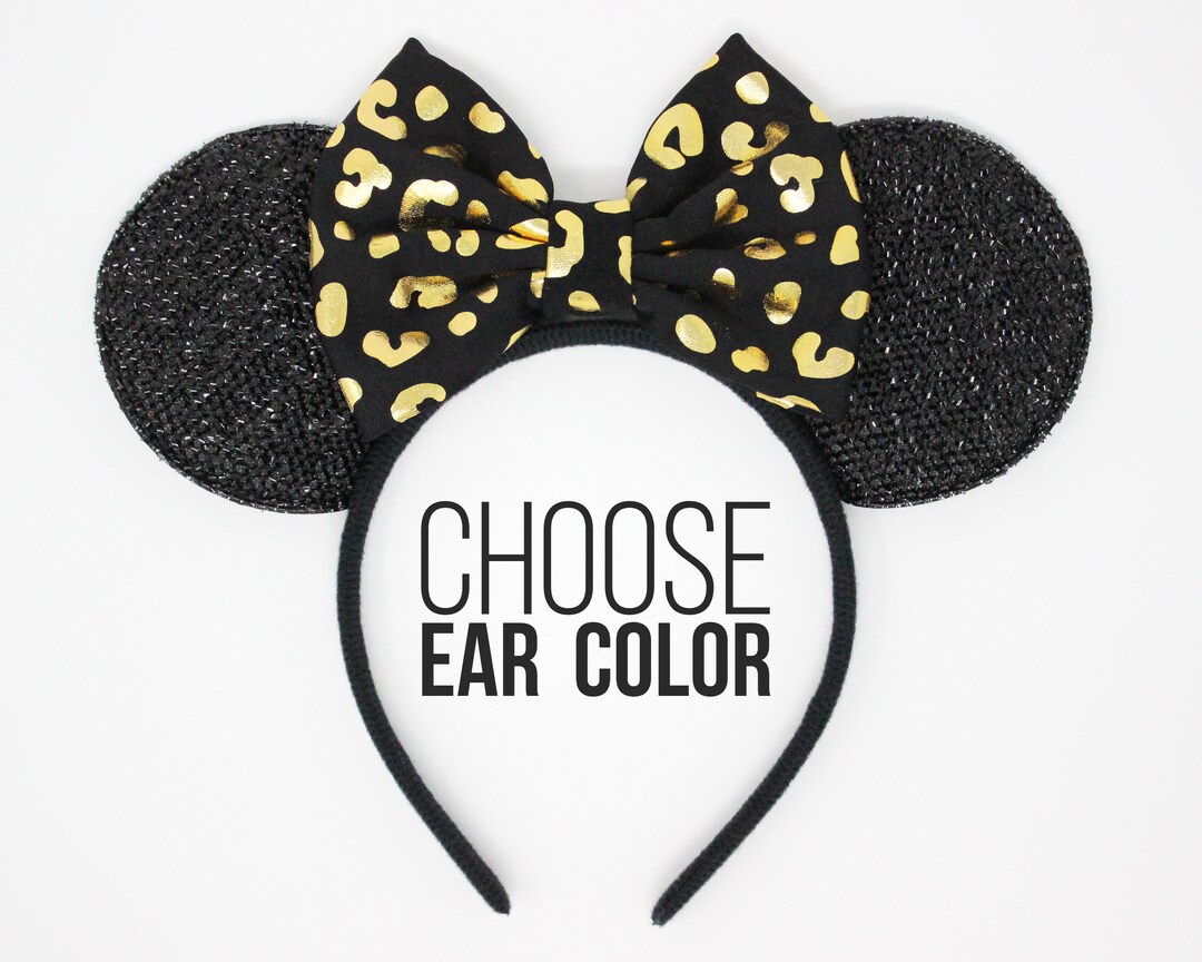 Leopard Print Ears Leopard Mouse Ears Animal Print Ears - Etsy