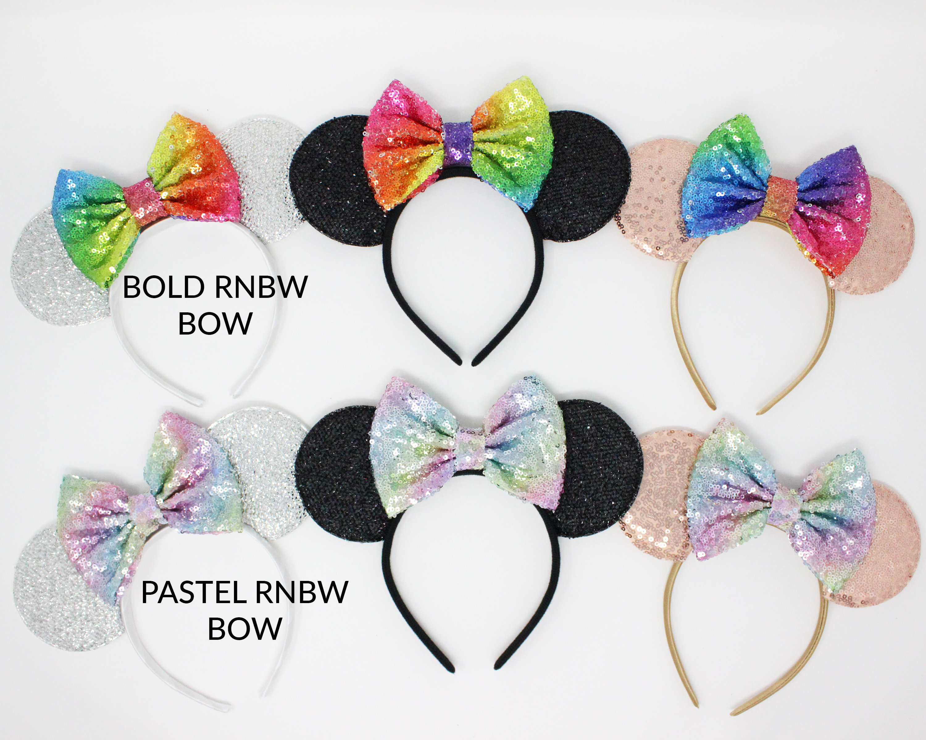 Mouse Ears Headband With 5" Bow | Mouse Ears Headband| Mouse Ears ...