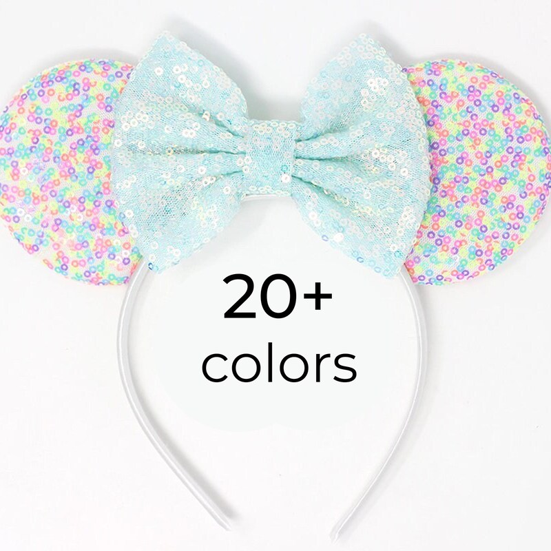 Pastel Mickey Ears - Etsy