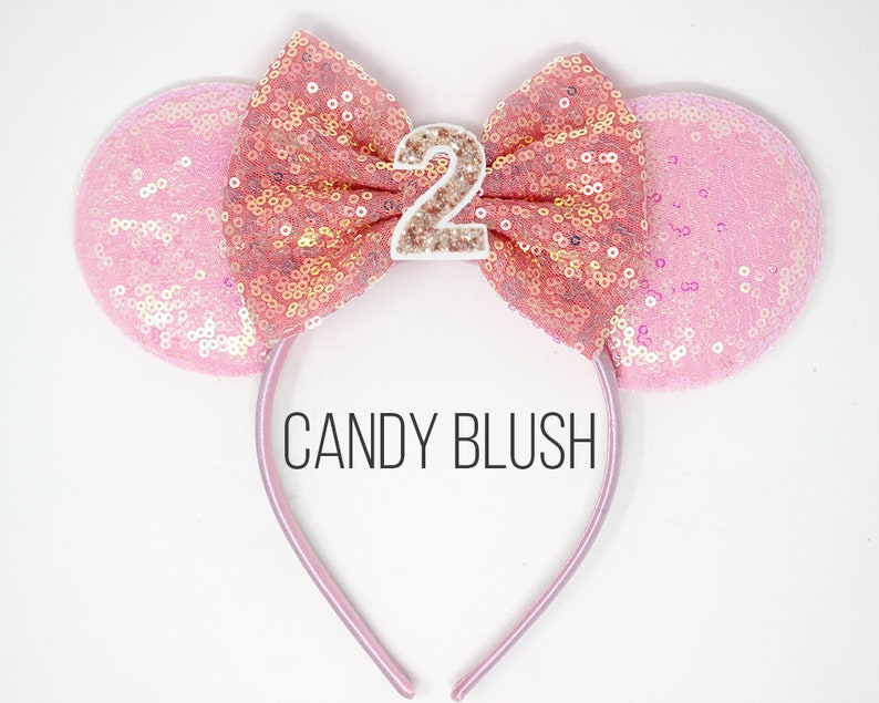 2nd Birthday Mouse Ears Second Birthday Mouse Ear Headband - Etsy