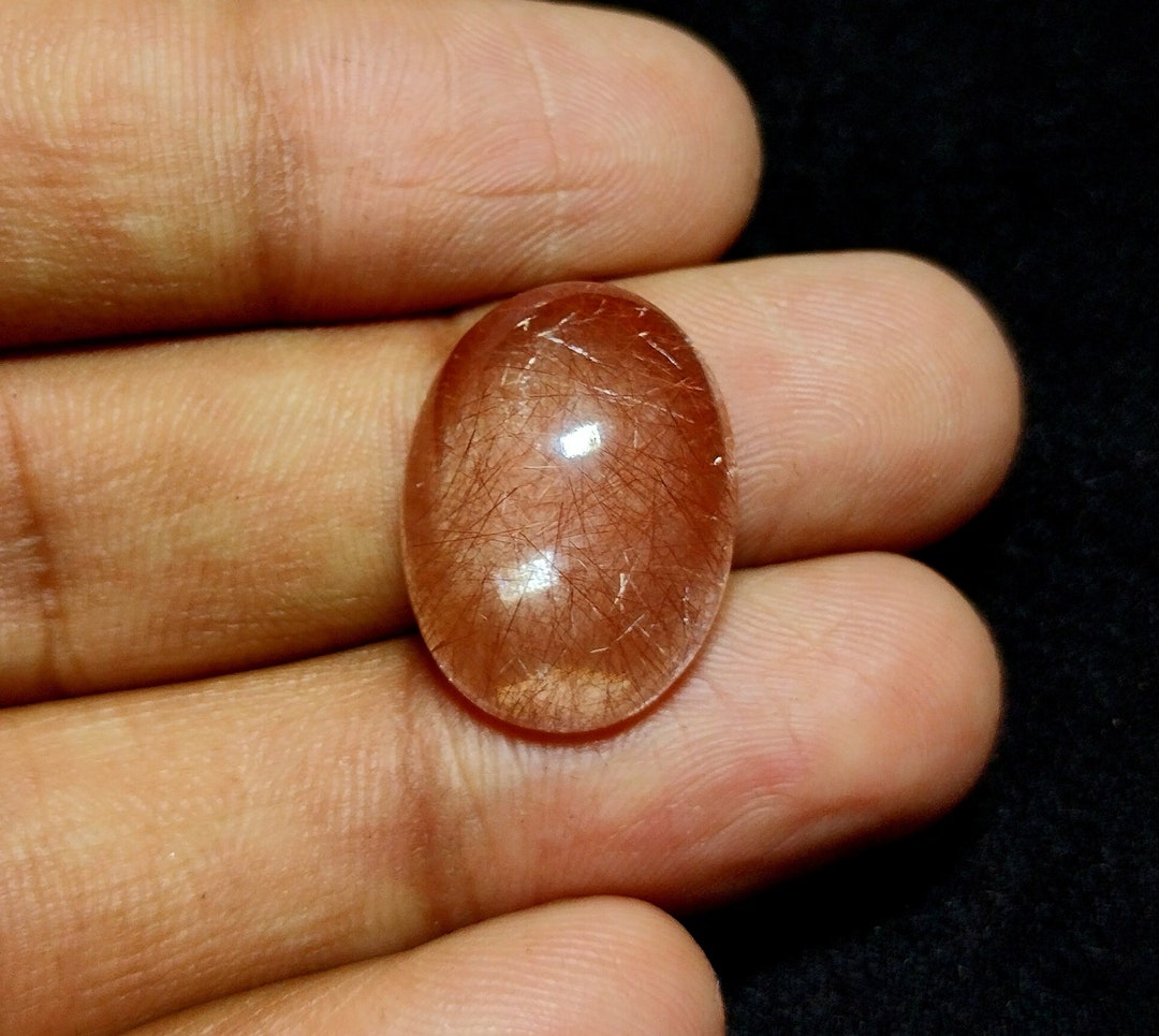 17.00 CRT, Terrific Top Grade Quality 100% Natural Red Copper Rutile ...