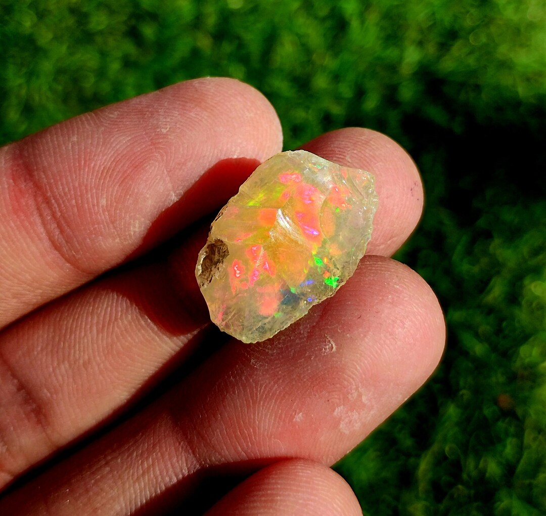 Cut Grade Opal Rough Raw, 8.25 CRT, Natural Ethiopian Opal Raw ...