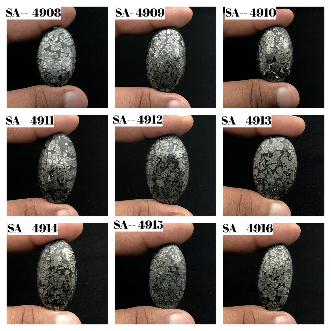 Top Grade Marcasite Cabochon Gemstone, Oval Shape Marcasite Loose ...