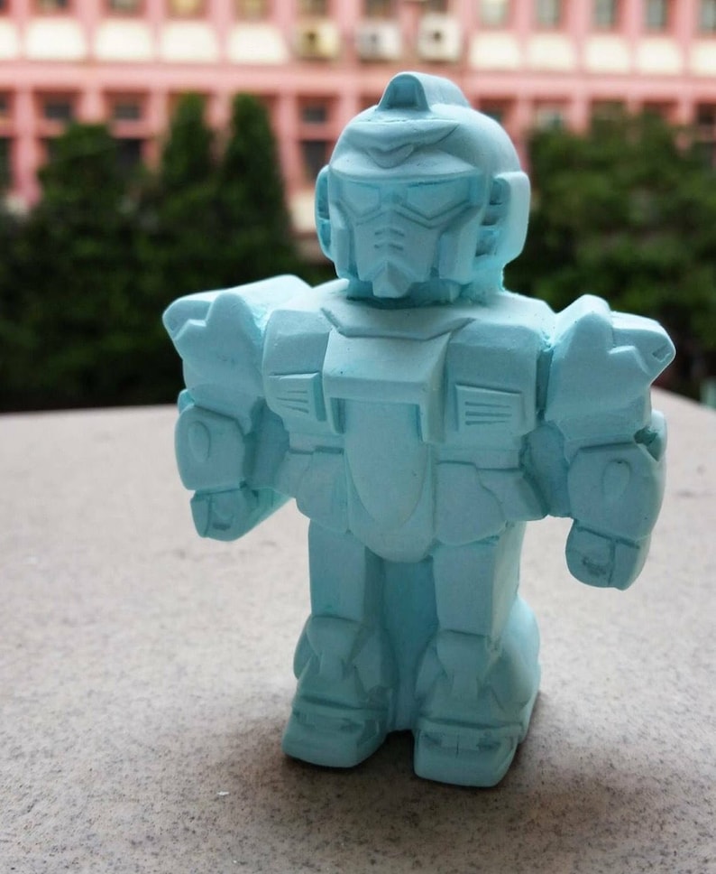 3D Robot Silicone Soap Mold Soap Mold Silicone Molds Mold for | Etsy