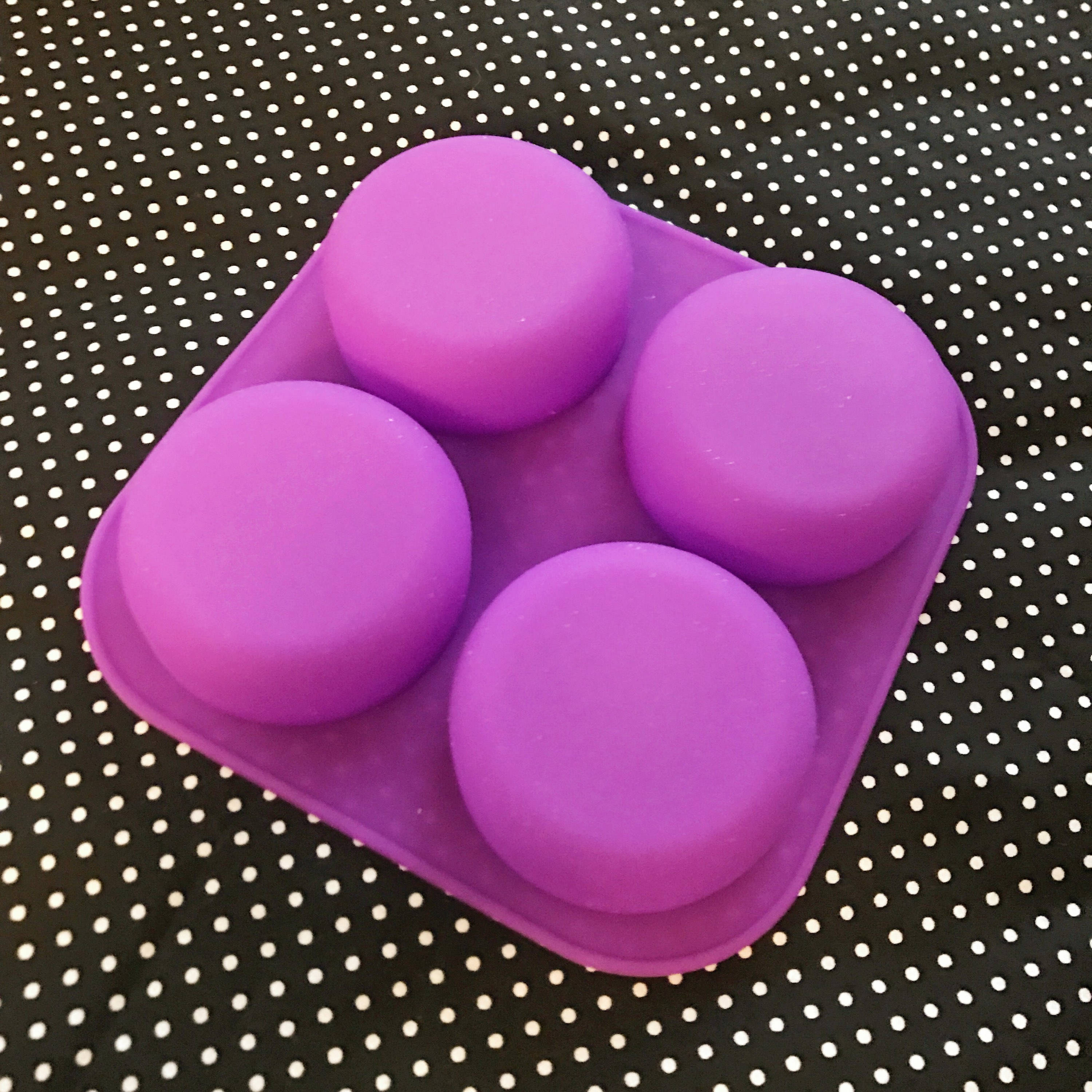 Circle Silicone Soap Mold Soap Mold Silicone Molds Plaster - Etsy