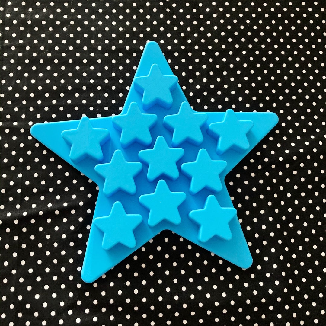 11 Cavities Small Star Silicone Mold Star Soap Mold Silicone Molds Star ...
