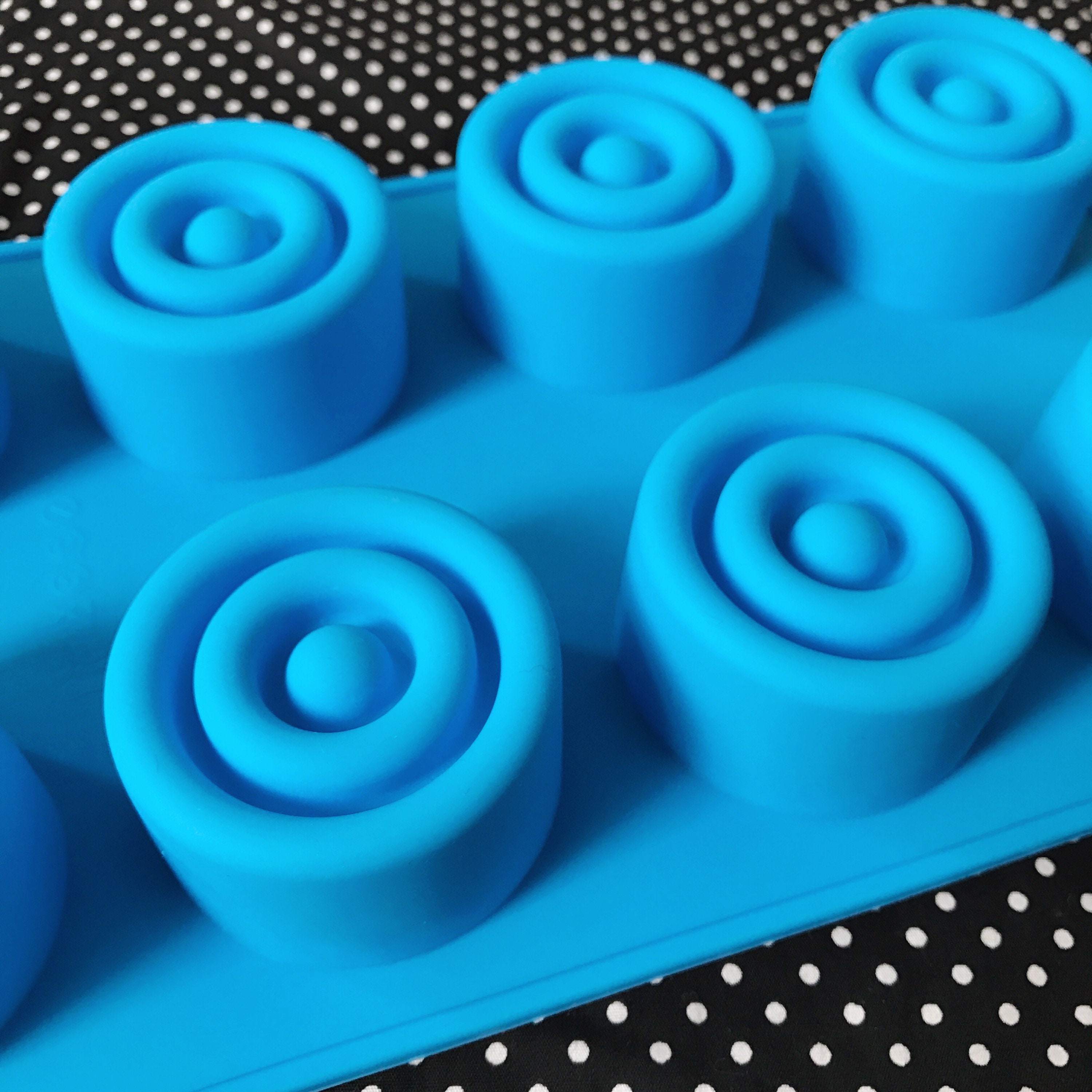 8 Cavities Sprial Circle Silicone Soap Mold Circle Soap Mold - Etsy