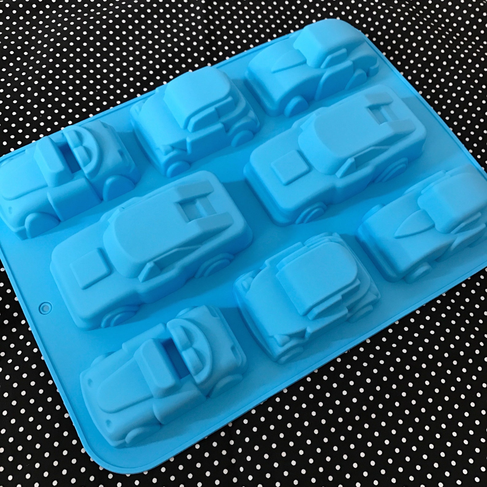 8 Cavities Large Car Silicone Soap Mold Trains Soap Mold - Etsy