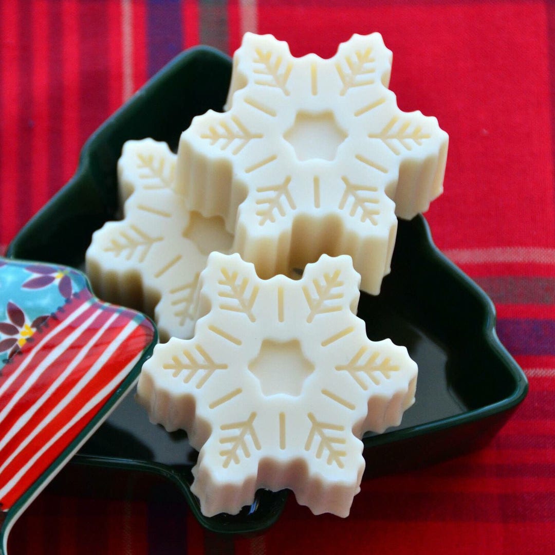 Type B - Snowflake Silicone Soap Mold Soap Mold Silicone Molds Mold for ...