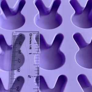 24 Cavities Bunny Ears Mini Rabbit Ears Silicone Soap Mold Bunny Soap ...