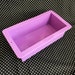 1100g Rectangle Cuboid Bar Silicone Soap Molds Rectangle Soap Mold ...