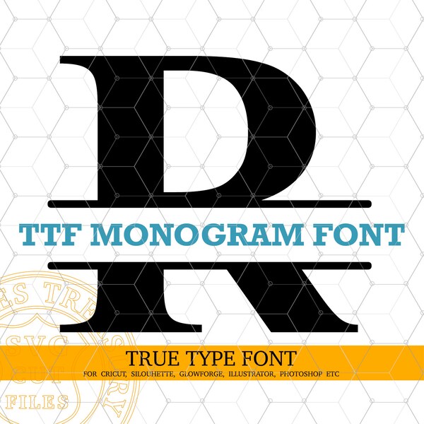 True Type Font - Etsy