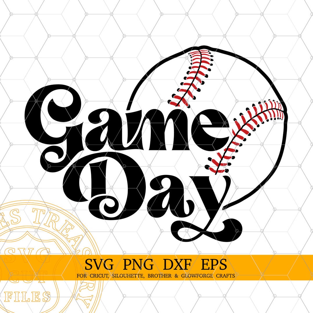 Retro Baseball Svg, Game Day Svg, Outline Baseball Mom Shirt Svg ...