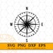 Camper Compass Svg Png Cutting Files, Simple Compass Svg, Compass Vinyl ...