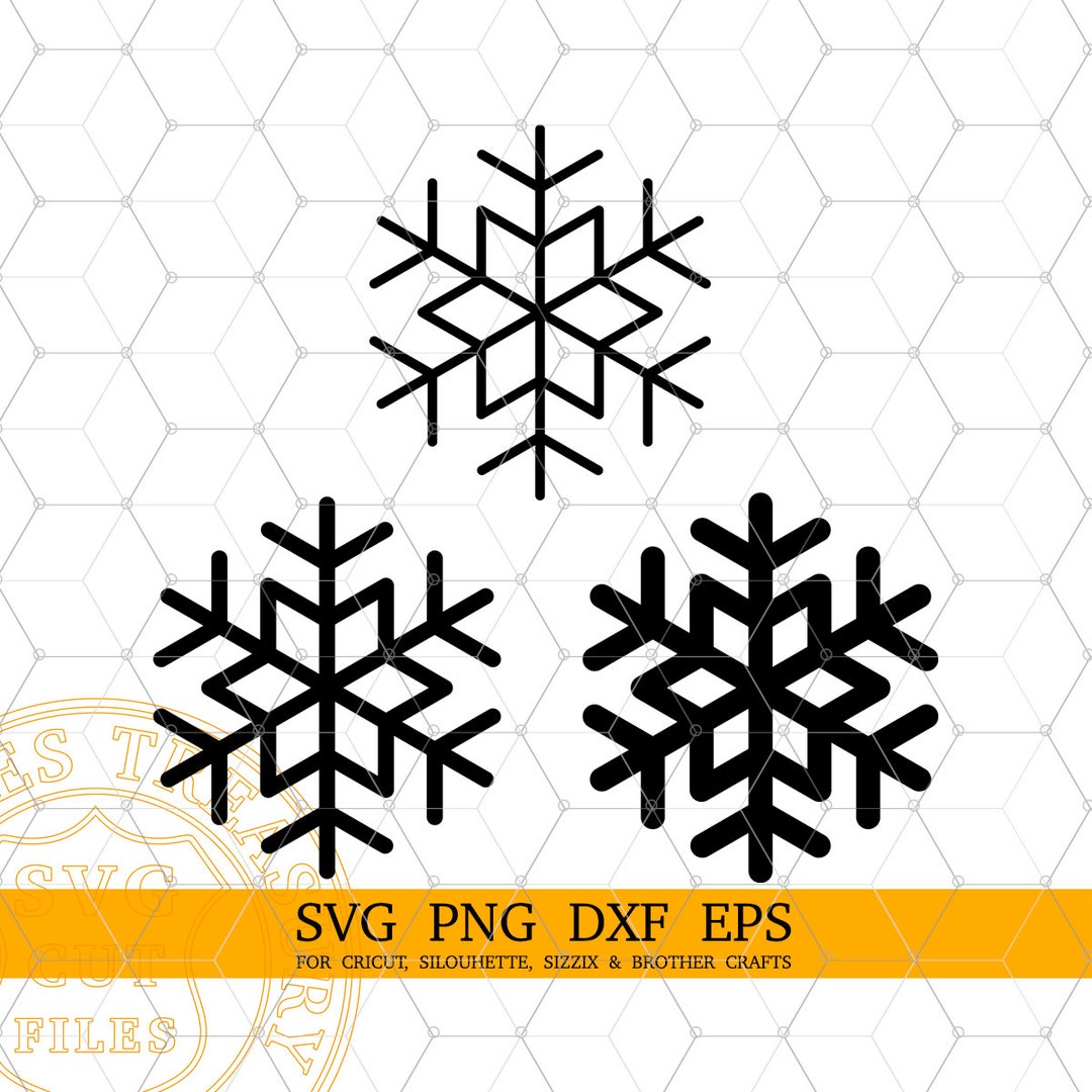 Snowflake Svg Bundle Christmas Svg Bundle Winter Svg Files for Cricut ...
