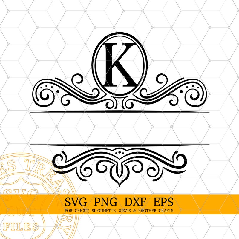 Monogram K - Etsy