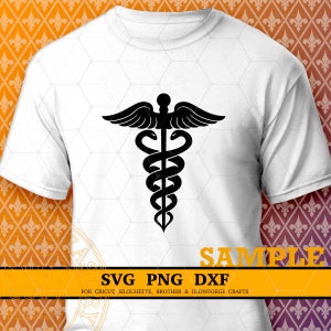 Medical Symbol SVG, PNG, Caduceus Svg, Doctor Svg, Star of Life Svg ...
