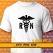 Registered Nurse Svg Png, RN Svg, Medical Symbol SVG, RN Caduceus Svg ...