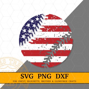 Distressed Baseball Svg American Flag Grunge Baseball Ball Svg Baseball ...
