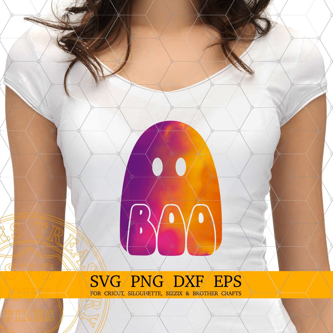 Boo Ghost Svg Halloween Shirt Svg Ghost Boo Shirt Png Ghost - Etsy
