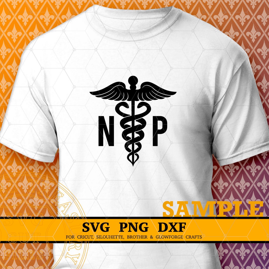 Nurse Practitioner Svg Png, NP Svg, Medical Symbol SVG, NP Caduceus Svg ...