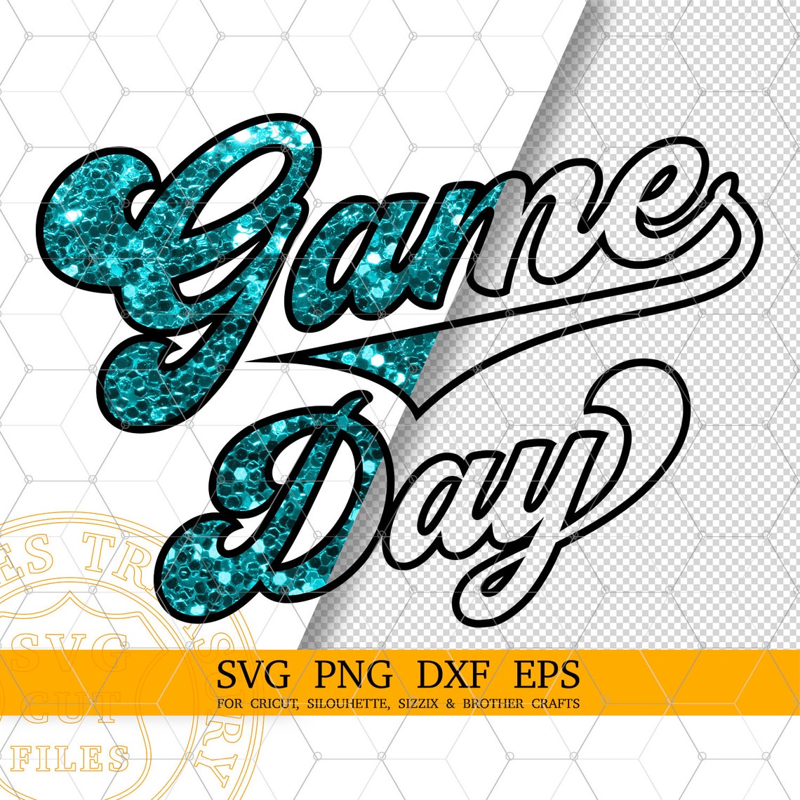 Game Day Shirt Outline Design Svg Png Dxf Files Sports Svg - Etsy