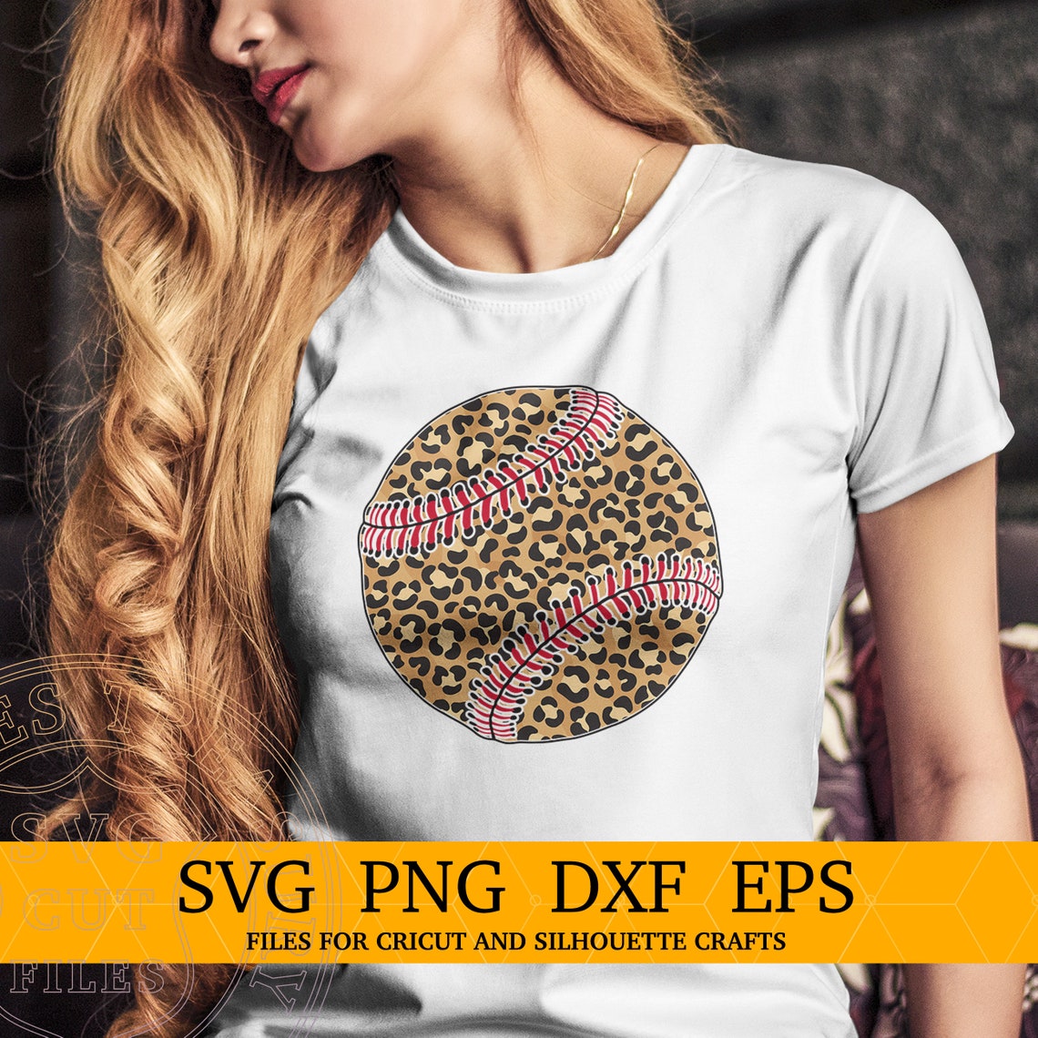 Baseball Svg Leopard Print Baseball Ball Svg Sublimation Png - Etsy