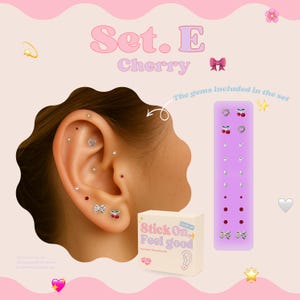Ear Seed + Decoration Kit (stick On, Feel Good!) - Etsy