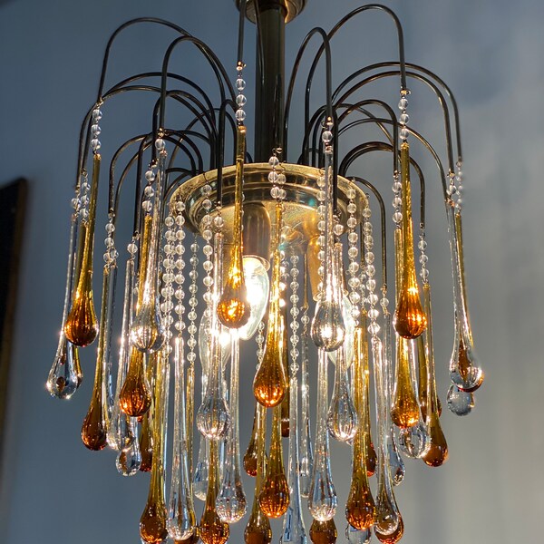 Waterfall Chandelier - Etsy