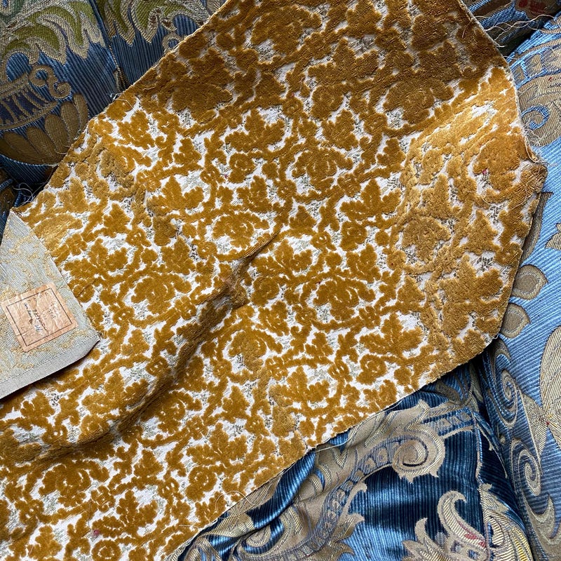 Damask Velvet - Etsy