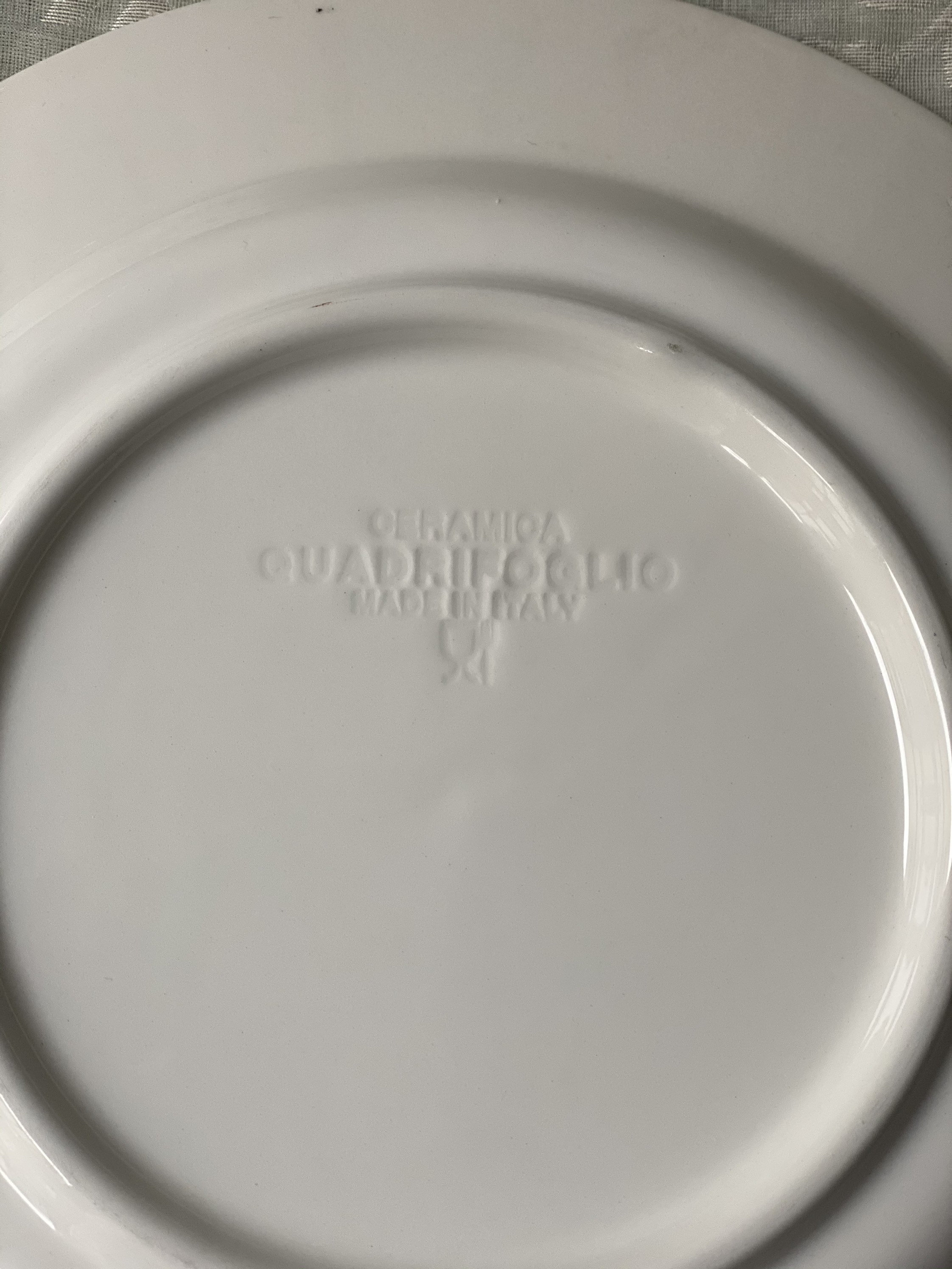 Italian Ceramic Dinner Plates Set of 2 Colorful Plates - Etsy