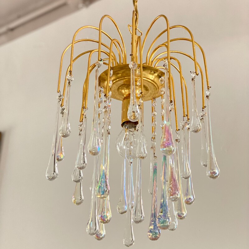 Waterfall Chandelier - Etsy