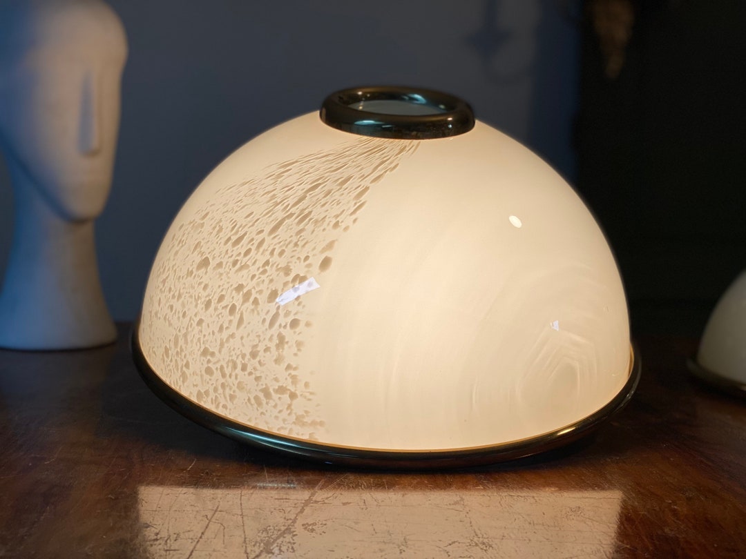 Mid Century Murano Glass Sconce Ceiling Lamp Glass Flush Mount Light ...