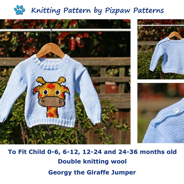Giraffe Sweater - Etsy