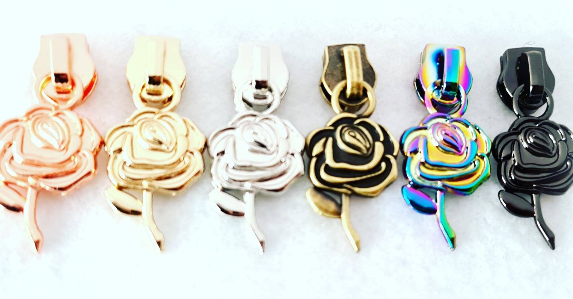 Decorative Zipper Tape and Pulls - Etsy