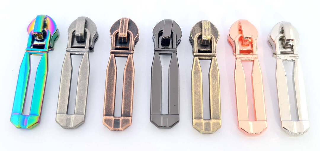 7 Colours, Classic Drop Split 5 Zipper Pulls, Nylon Zip Pulls - Etsy