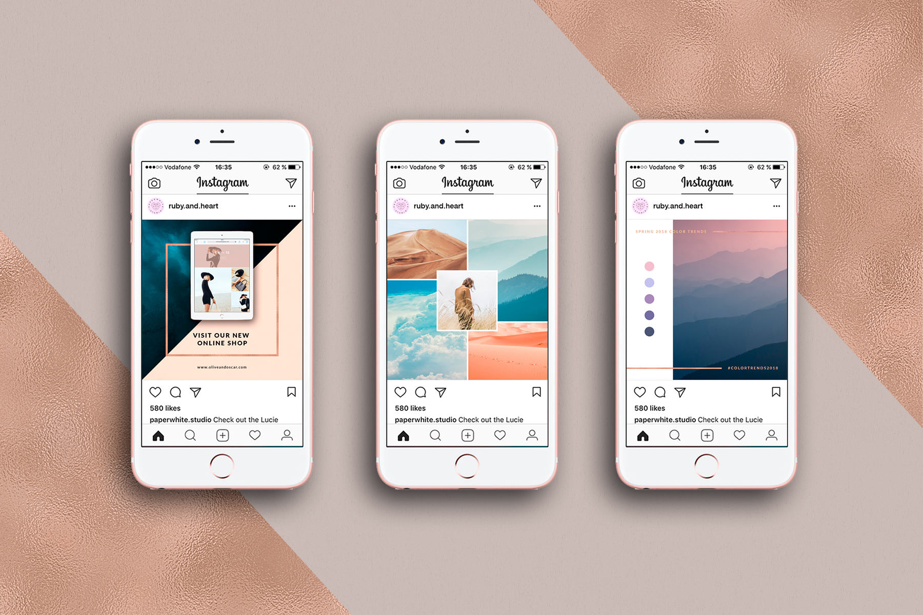 Animated Instagram Template Video Instagram Posts Social - Etsy