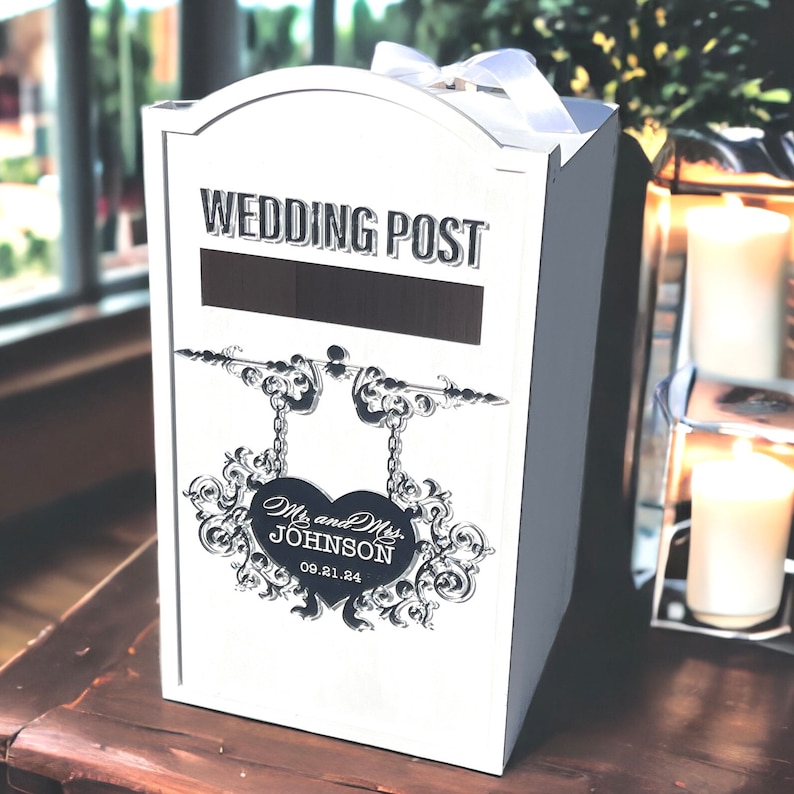 Wedding Post Card Box - Etsy