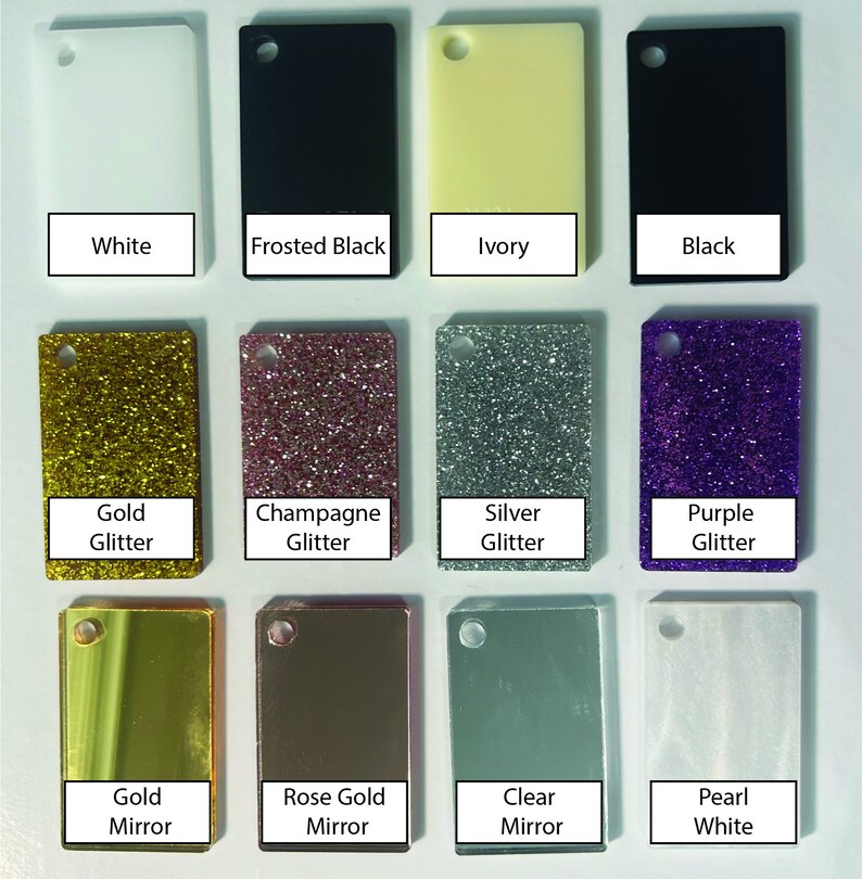 Acrylic 3 Letter Monogram Cake Topper - Etsy