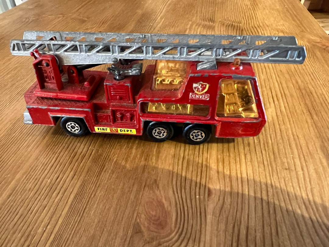 Vintage Matchbox Superkings KO Fire Tender : - Etsy