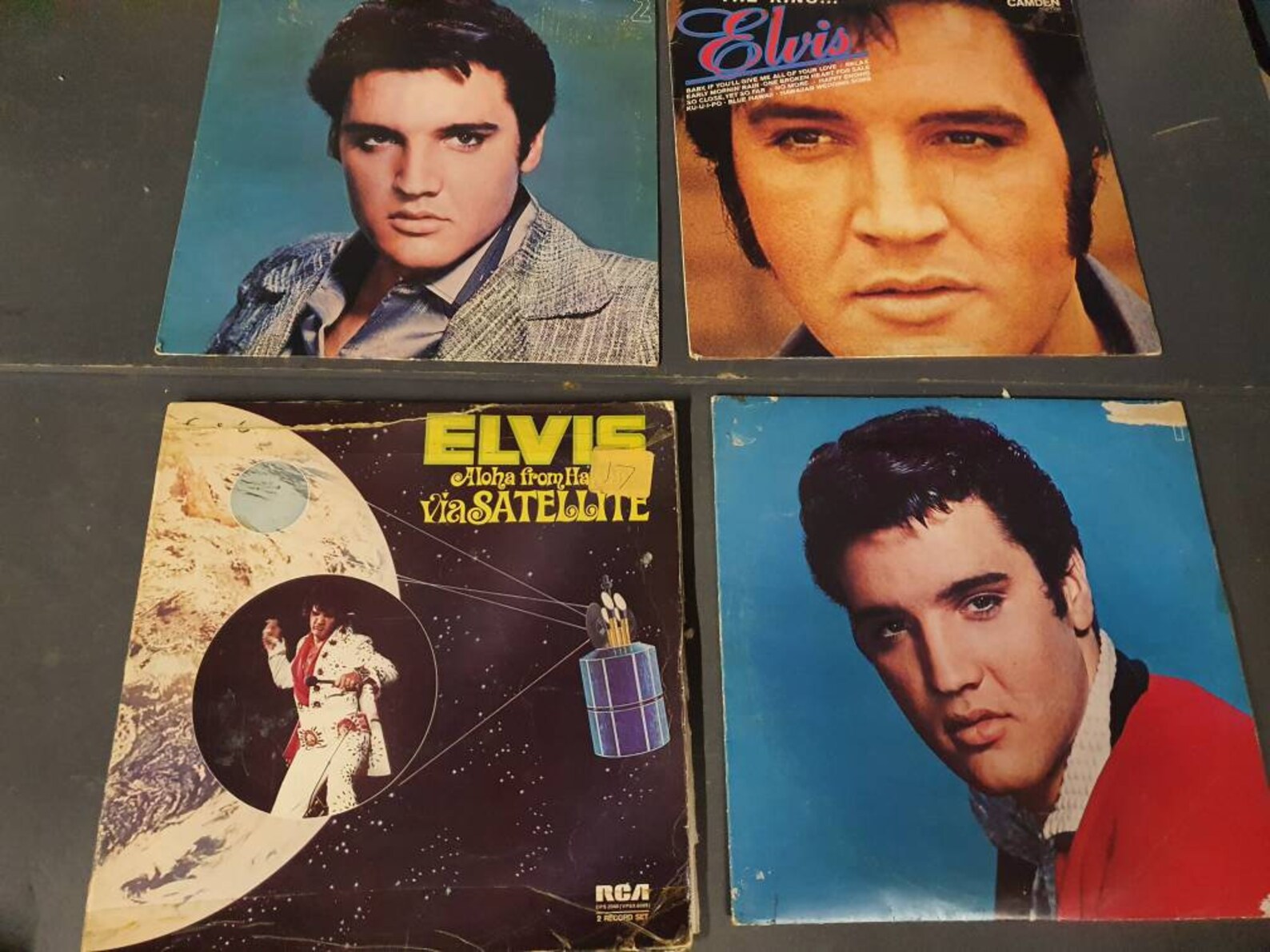 Four Elvis Presley Lps - Etsy