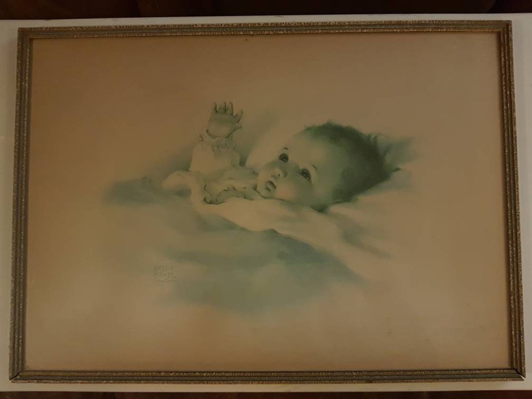 Pair of Original Vintage Bessie Pease Gutmann Nursery Prints - Etsy