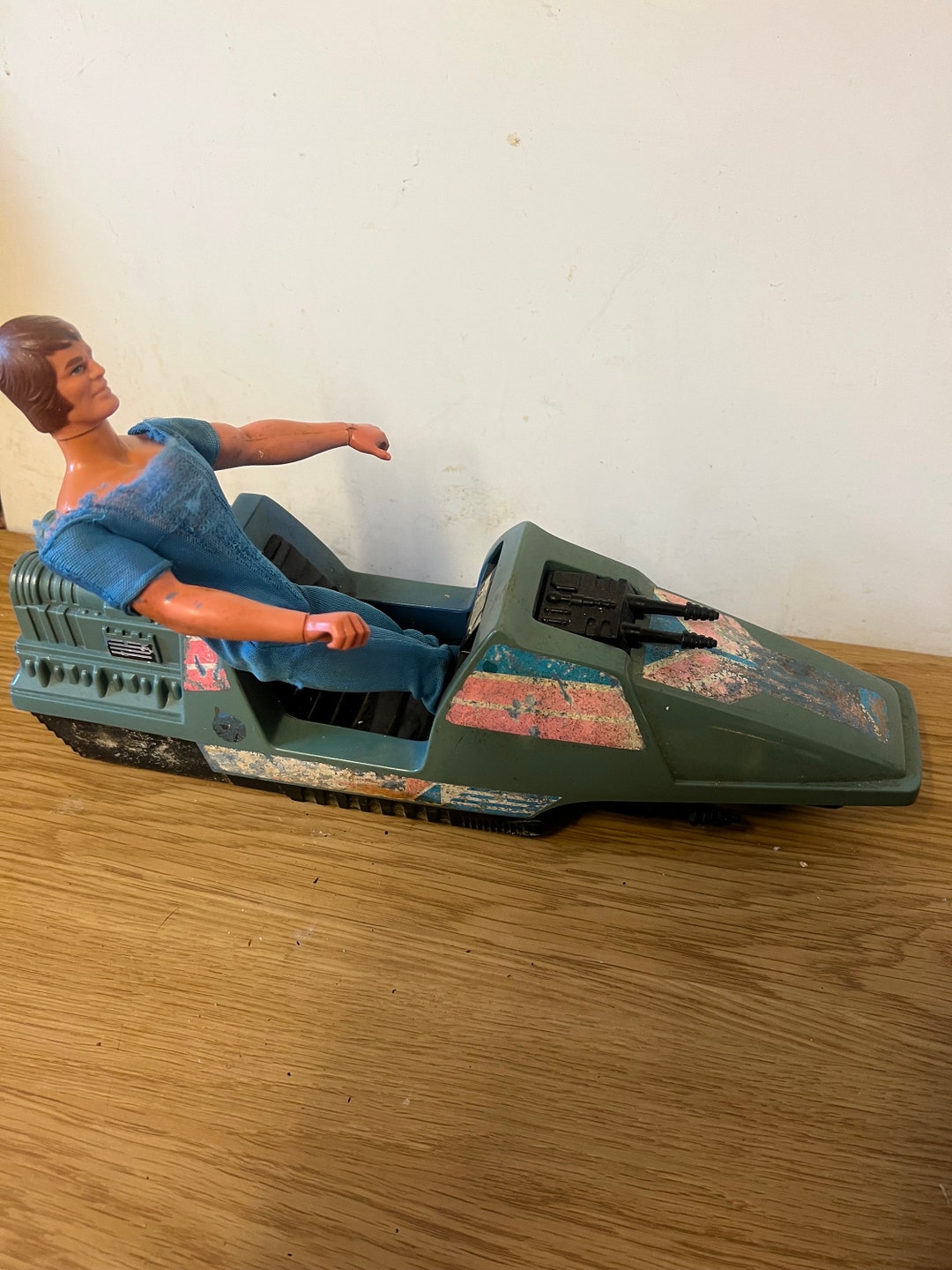 Rare Big Jim Laser Raider Mattel 80s Action Figure & Vehicle - Etsy
