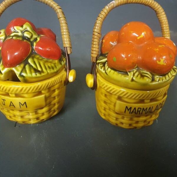 Vintage Jam Pot - Etsy