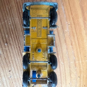 Vintage Rare Plastic Die Cast Vehicle Lone Star ‘impy’ Truck - Etsy