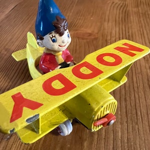 Vintage ‘noddy’ Biplane Toy : - Etsy