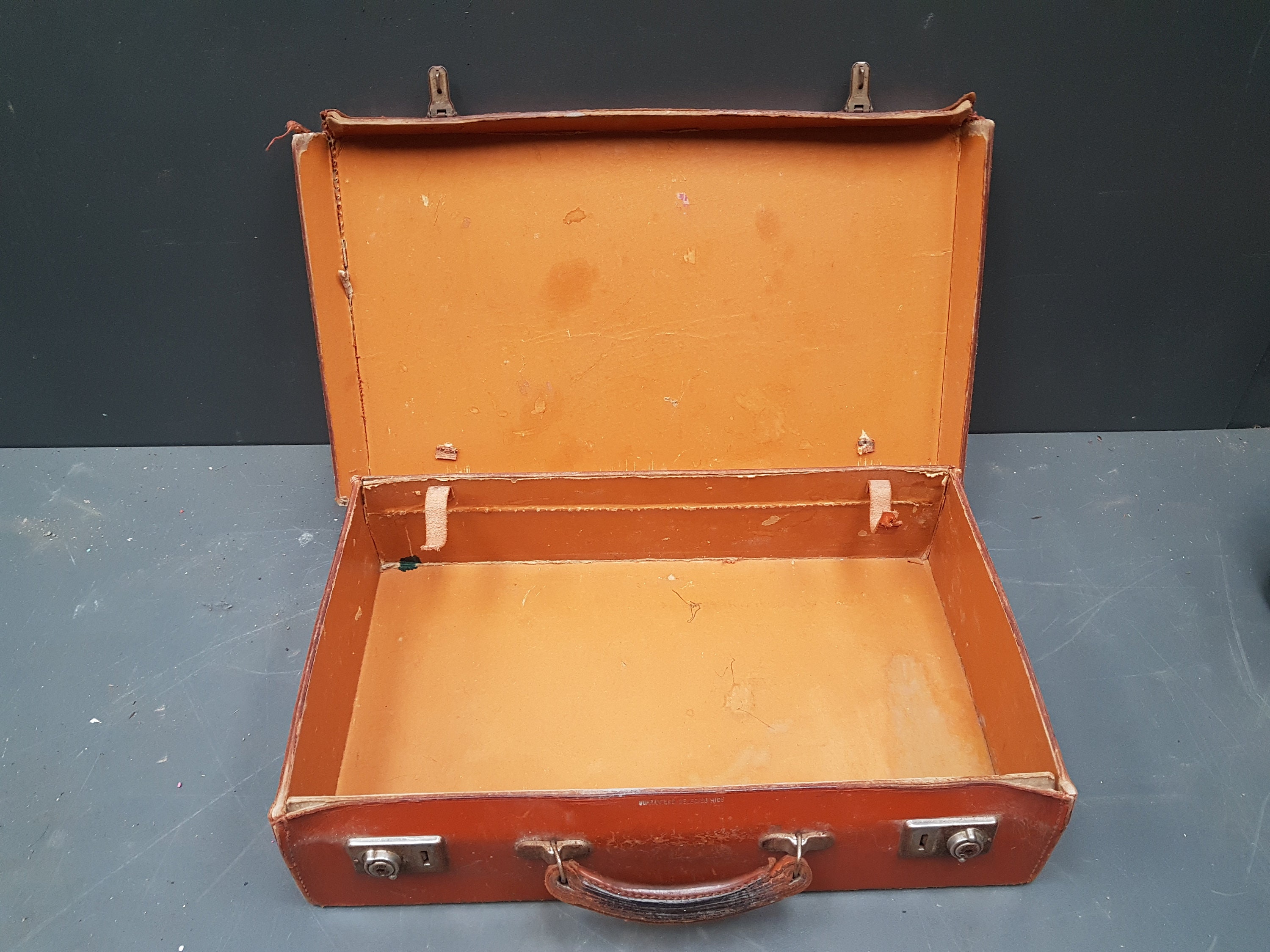 Antique Vintage Small Leather Case - Etsy UK