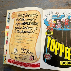 The Topper Book 1978: - Etsy