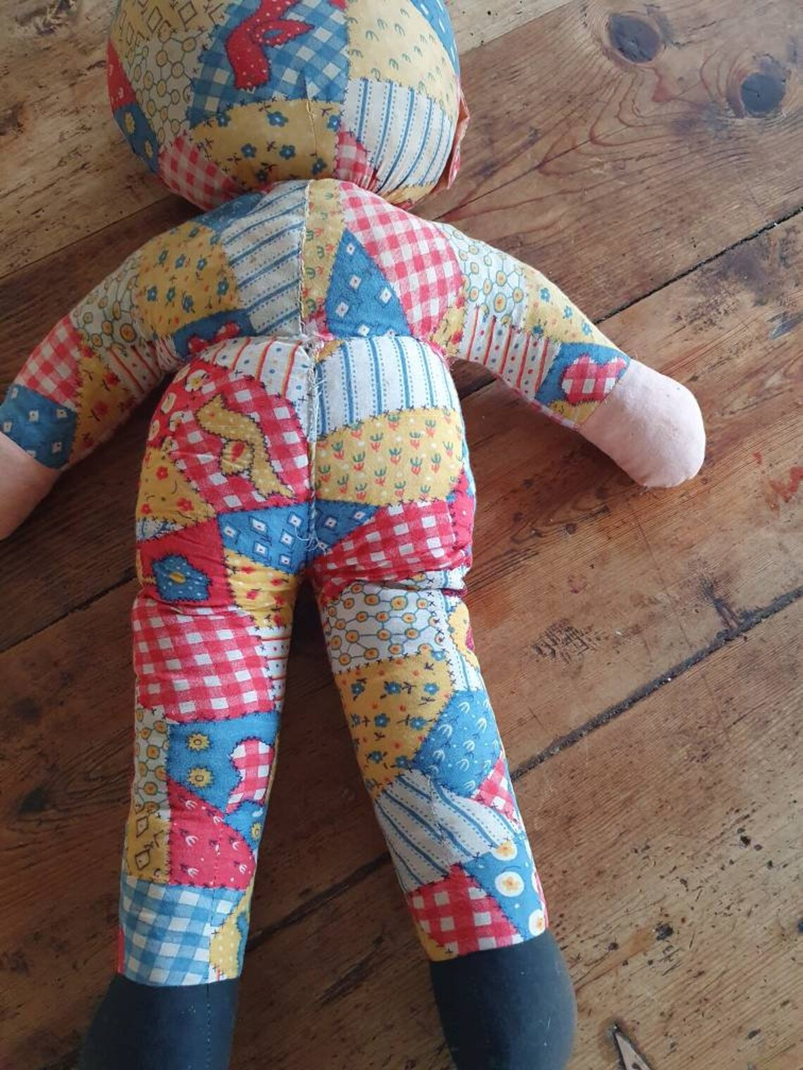 Large Original 1970s Rag Doll - Etsy